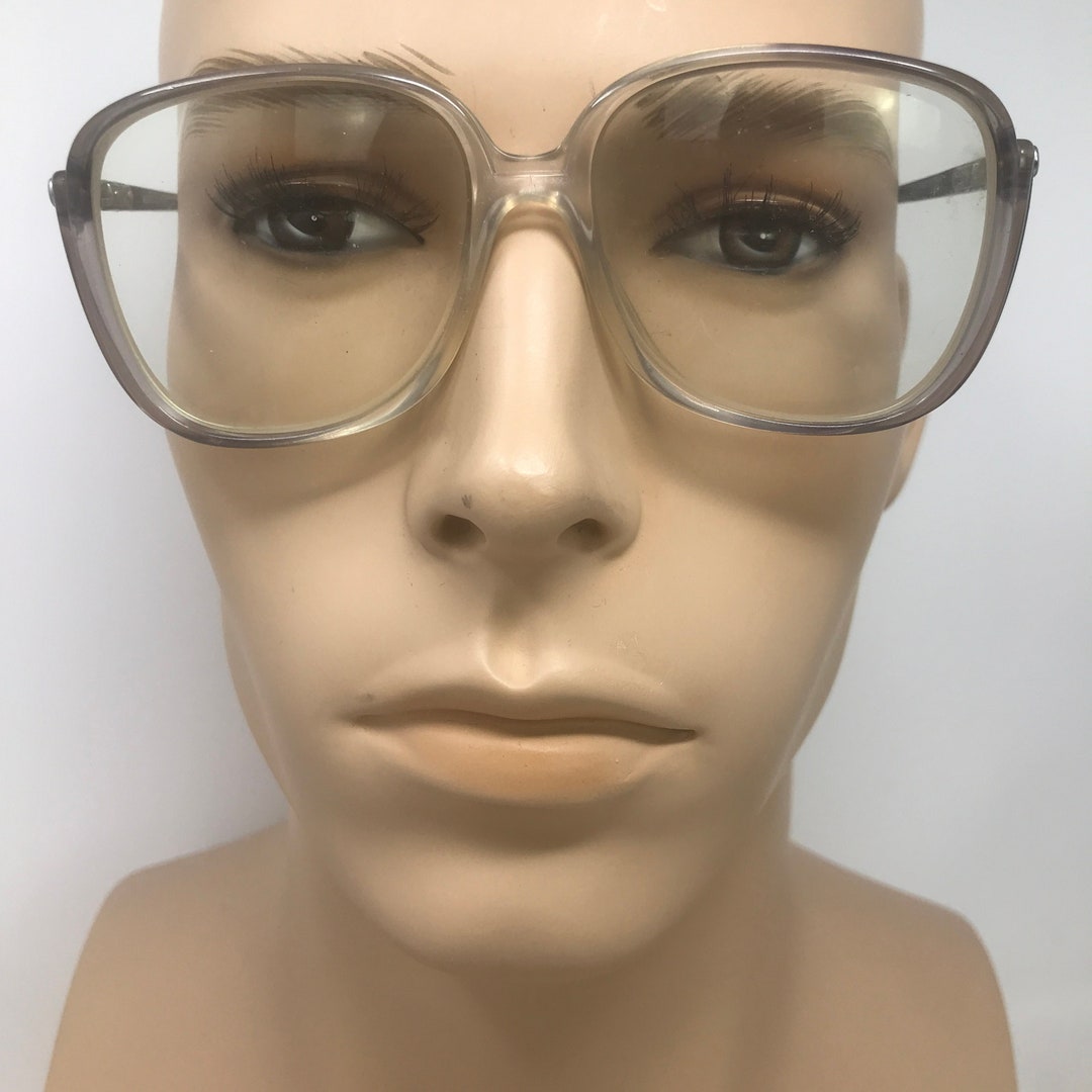Vintage Silhouette Mod 1076 Eyeglasses Glasses Frames Grey Geek ...