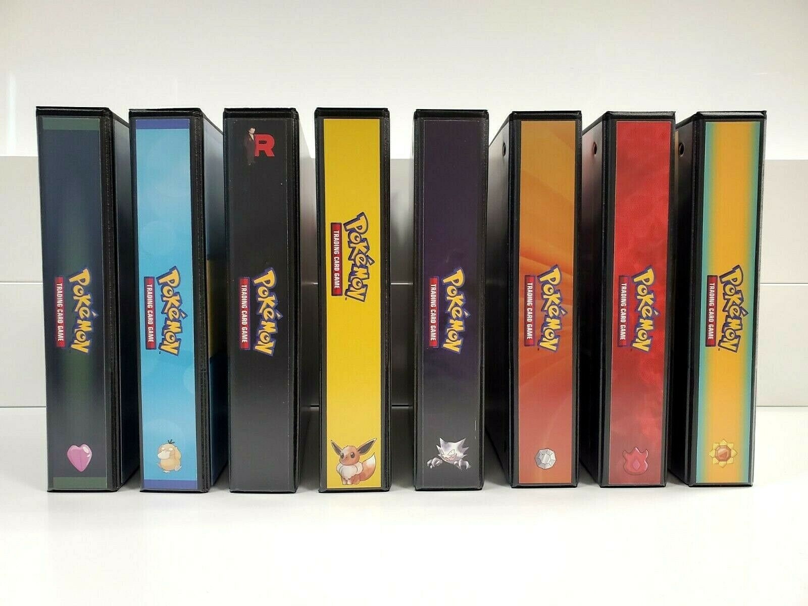 Vintage Custom Pokémon Trading Card 1.5” Binder W/ 9 Pocket Pages - Etsy