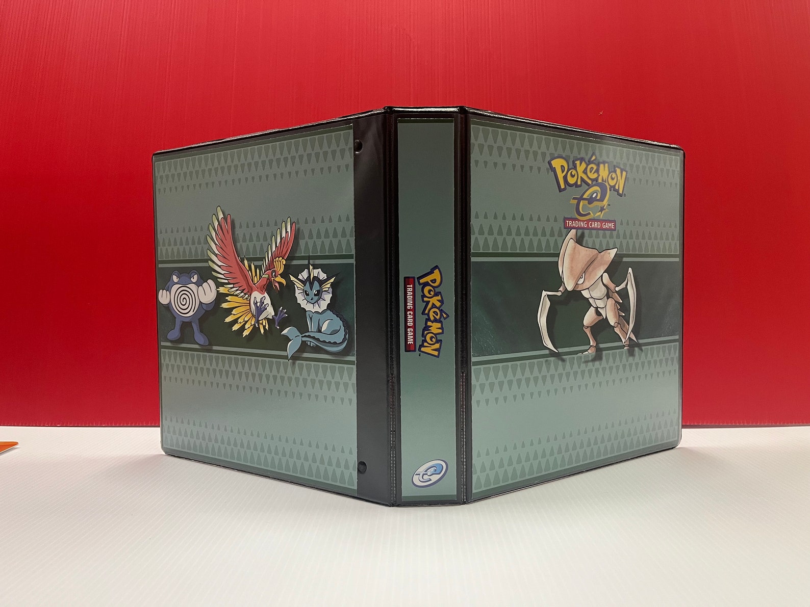 Vintage Custom Pokémon Trading Card 1.5 Binder W/ 9 Pocket Pages - Etsy