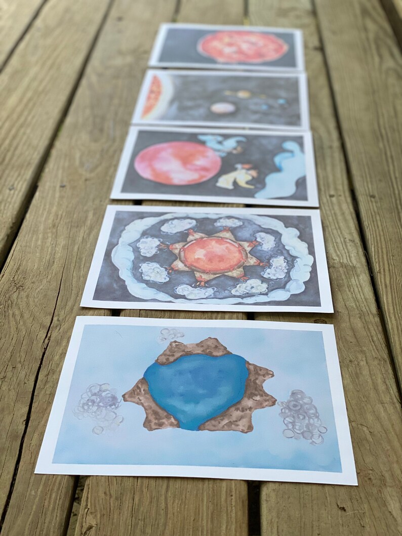 Montessori Great Lessons the Story of the Origin of the - Etsy