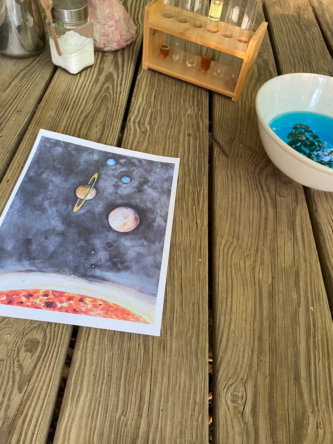 The Sun's Family Montessori Great Stories Chart 2a DIGITAL - Etsy