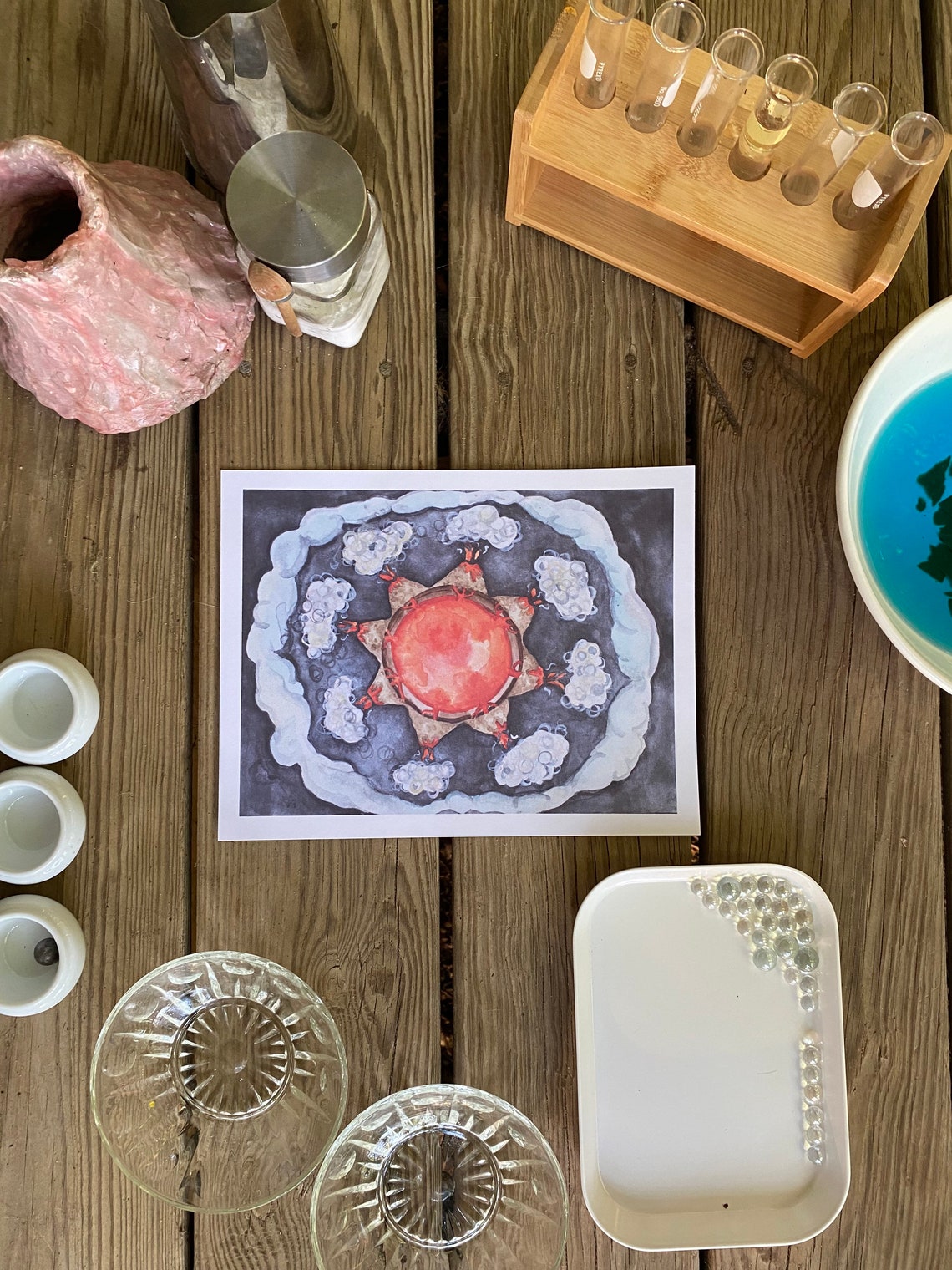 Time of the Volcanos Montessori Great Stories Chart 4a DIGITAL - Etsy