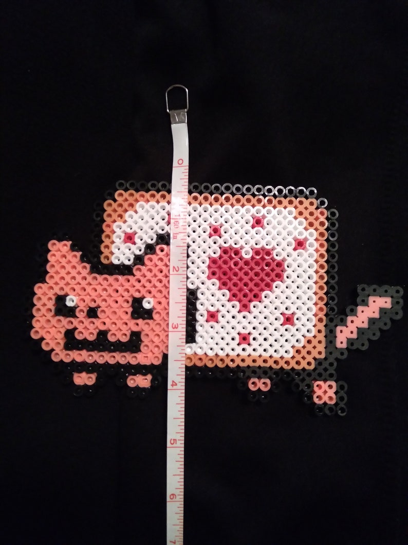 Valentine's Day Nyan Cat Perler Beads - Etsy