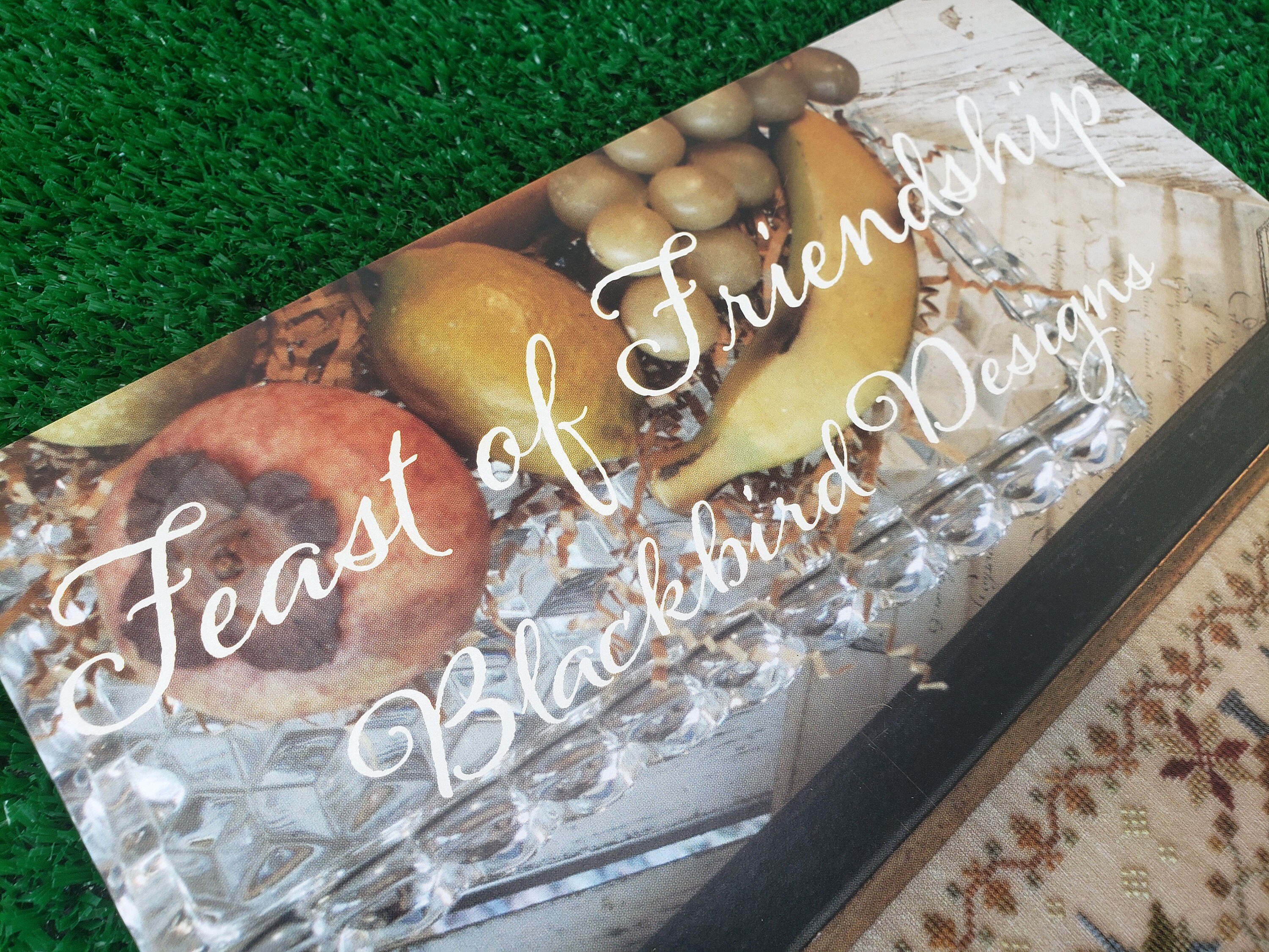 Feast of Friendship Cross Stitch Pattern Chart Blackbird - Etsy