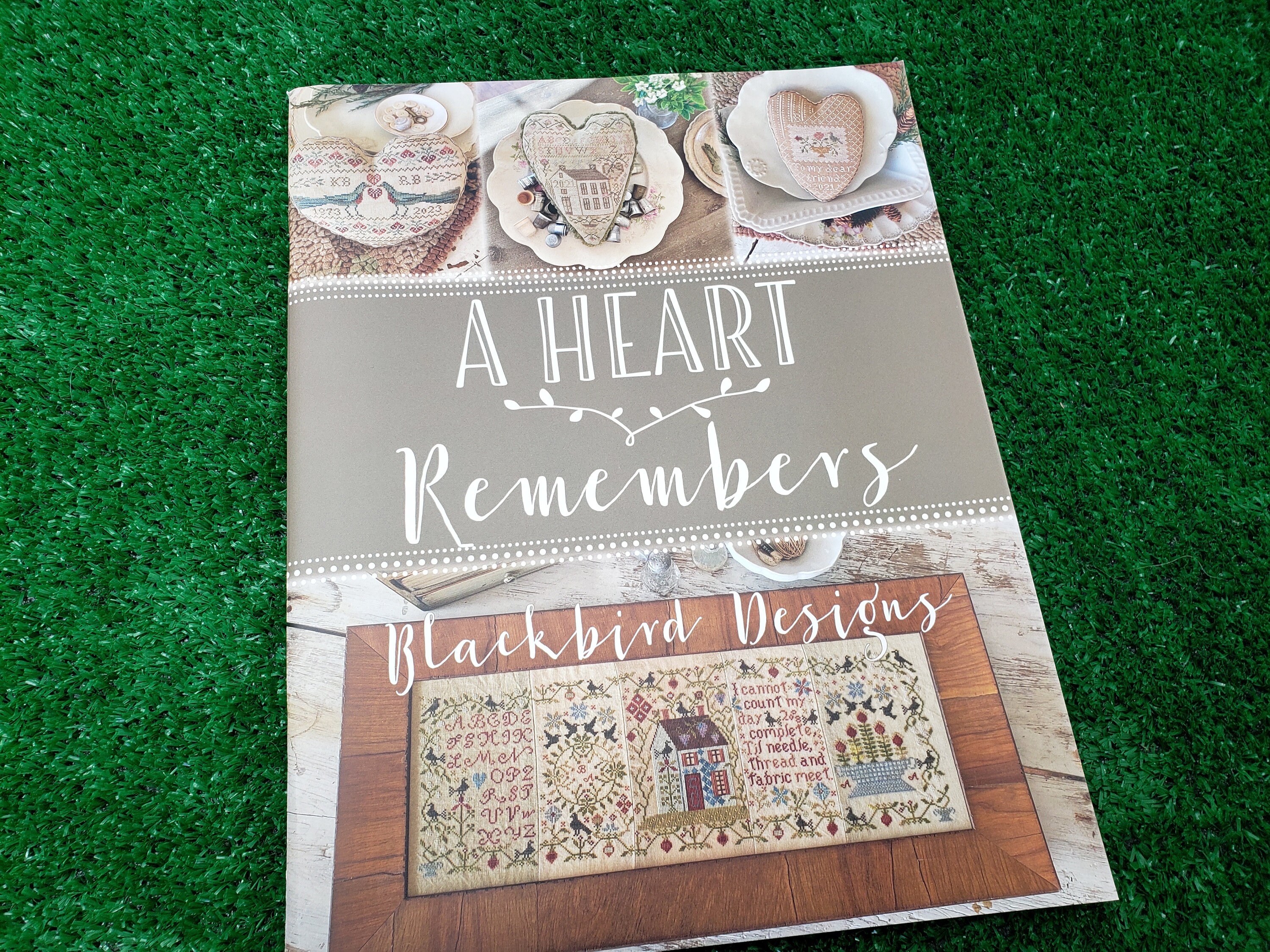 A Heart Remembers Cross Stitch Pattern Booklet Blackbird Designs 14 ...