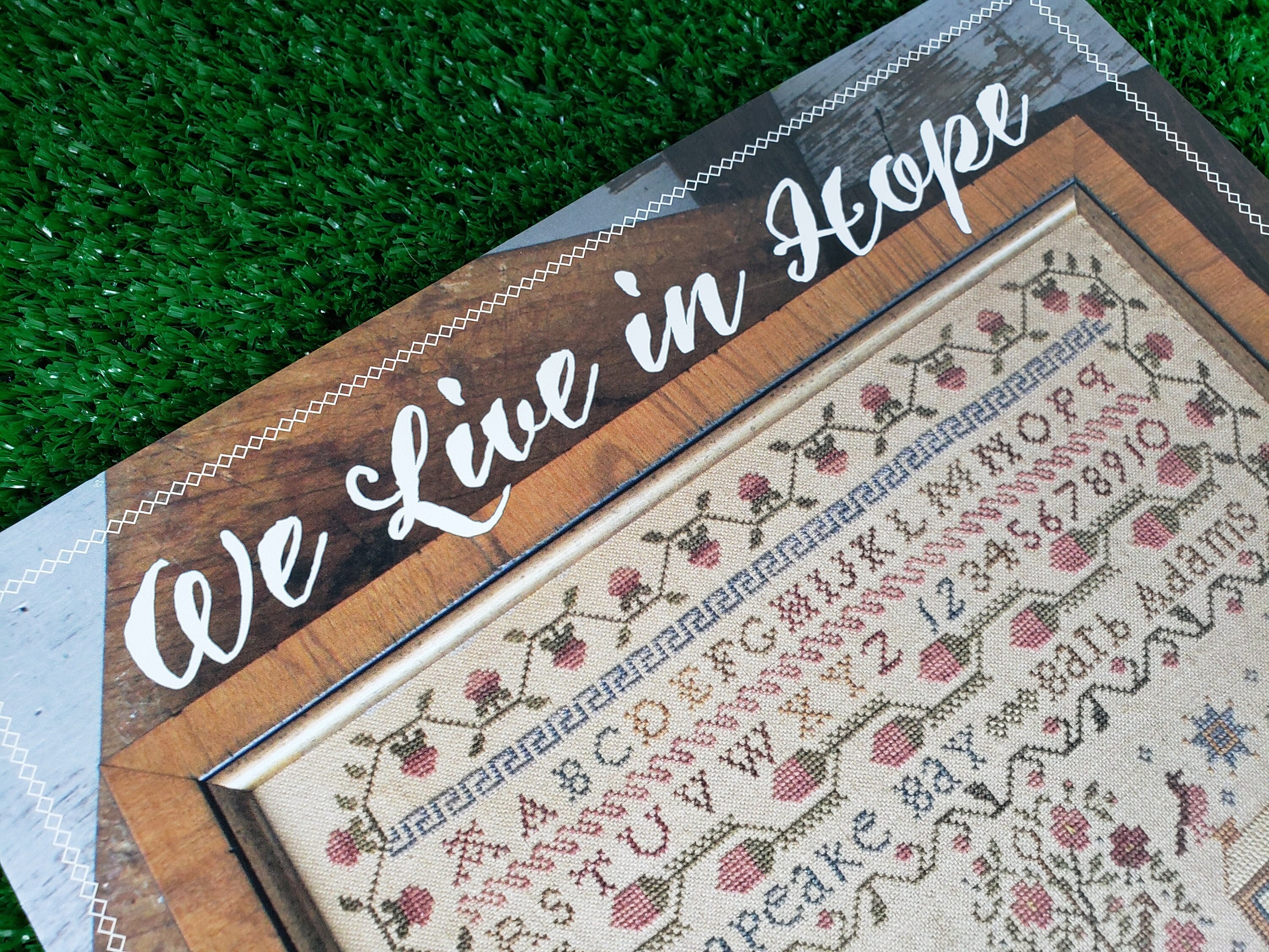 We Live in Hope Cross Stitch Pattern by Blackbird Designs - 2 Projects ...