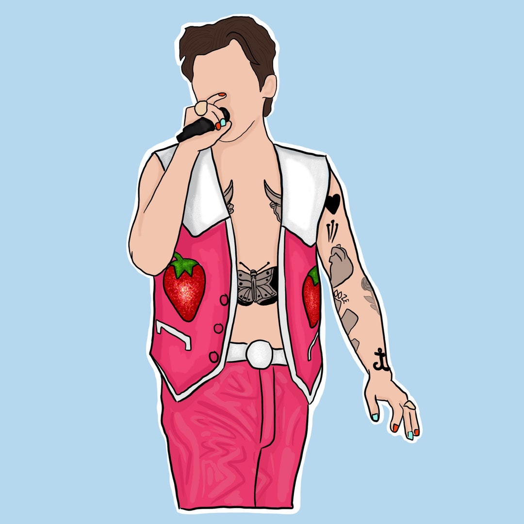 Harry Styles Sticker Harrychella Fine Line 2022 Sticker Sequin Harry ...