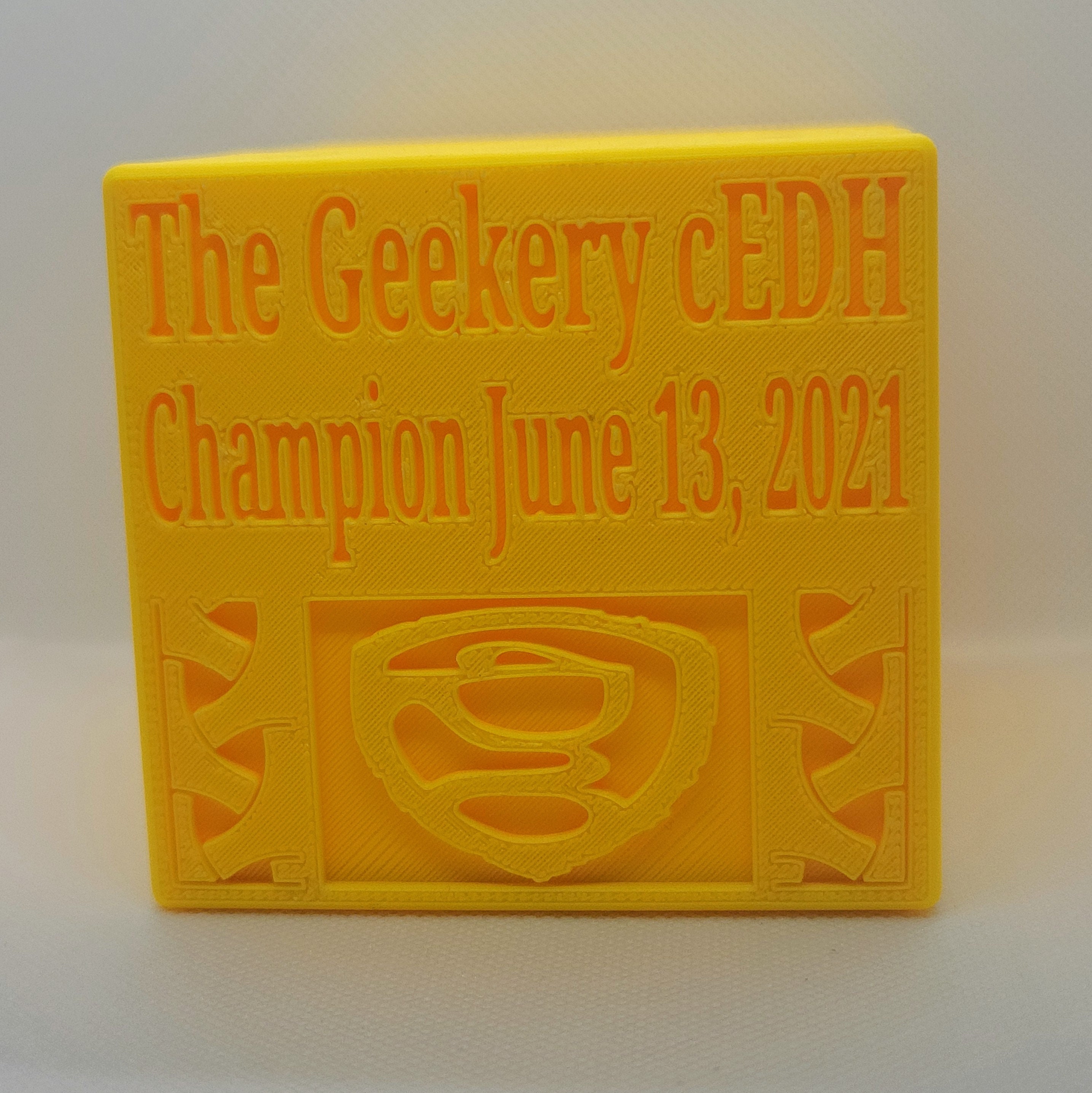 Custom MTG Commander Deck Box Window for Commander Custom - Etsy