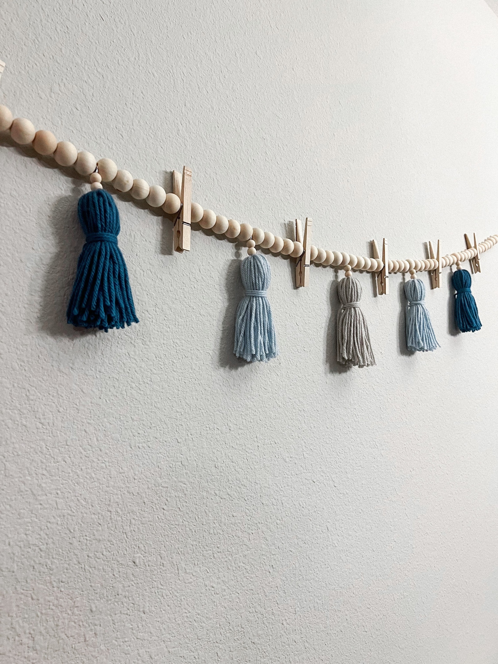 Clip Garland WITH Interchangeable Tassels Beaded Garland - Etsy