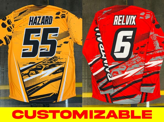 Racing Jersey Dirt-bike Long Sleeve Custom Motocross Shirt - Etsy