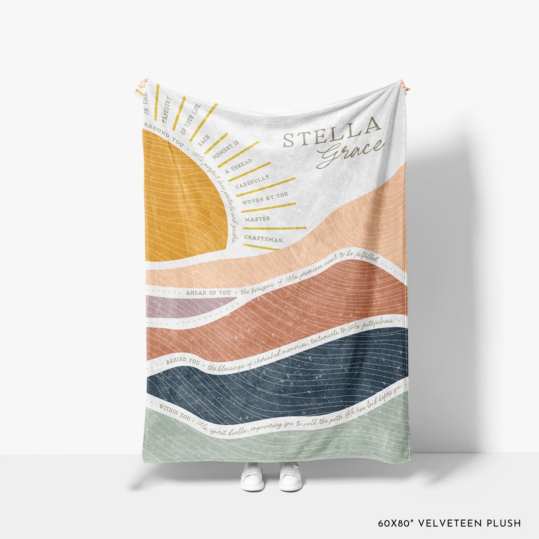 Christian Graduation Gift for Her, Personalized Name Behind You All ...