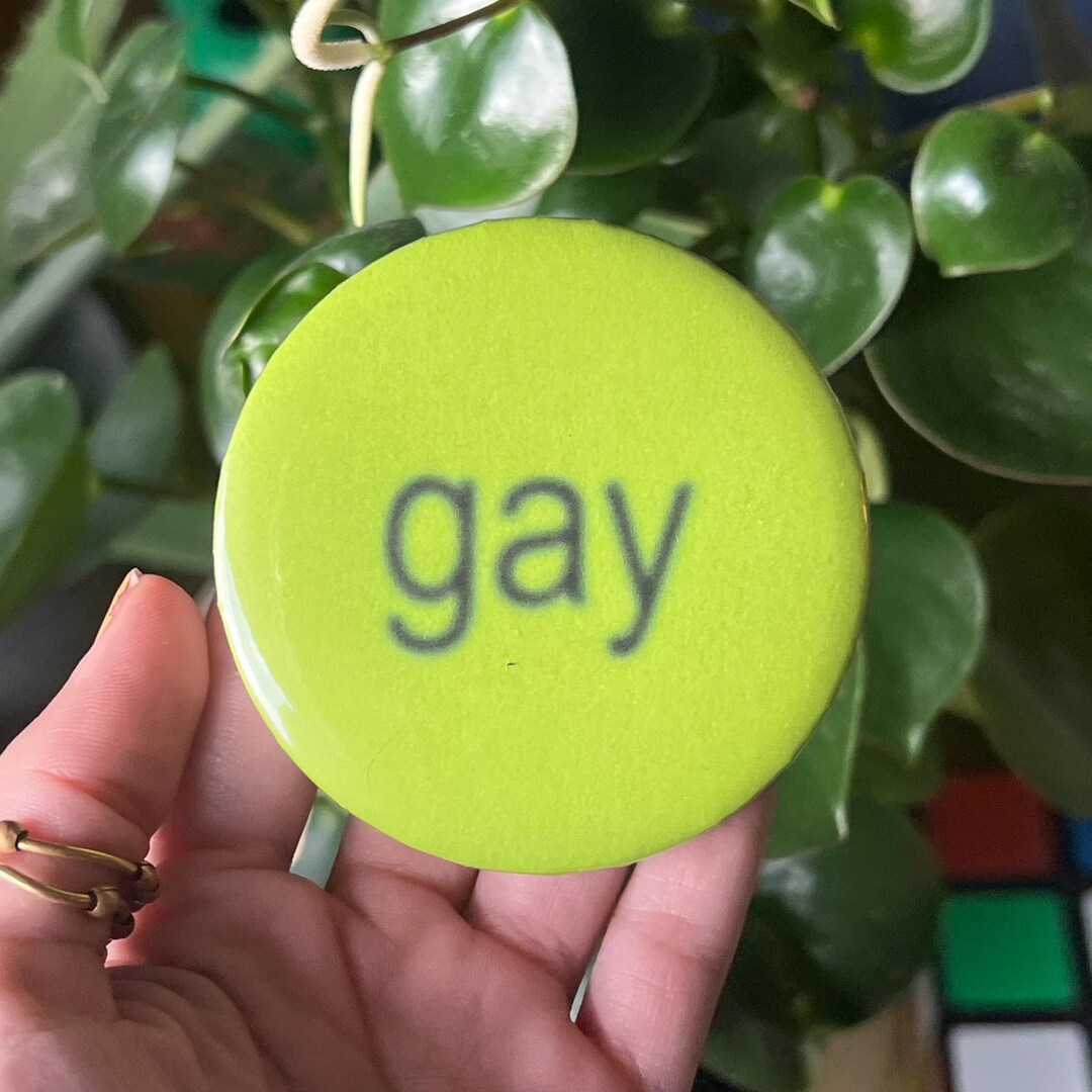 3” Assorted Brat LGBT Buttons - Etsy