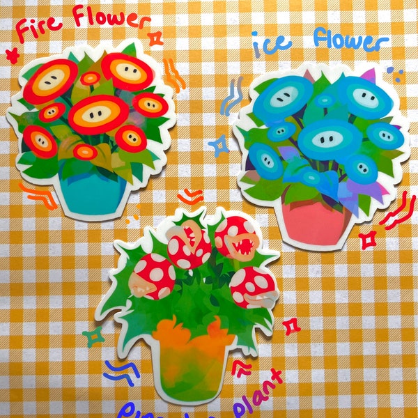 Mario Fire Flower - Etsy