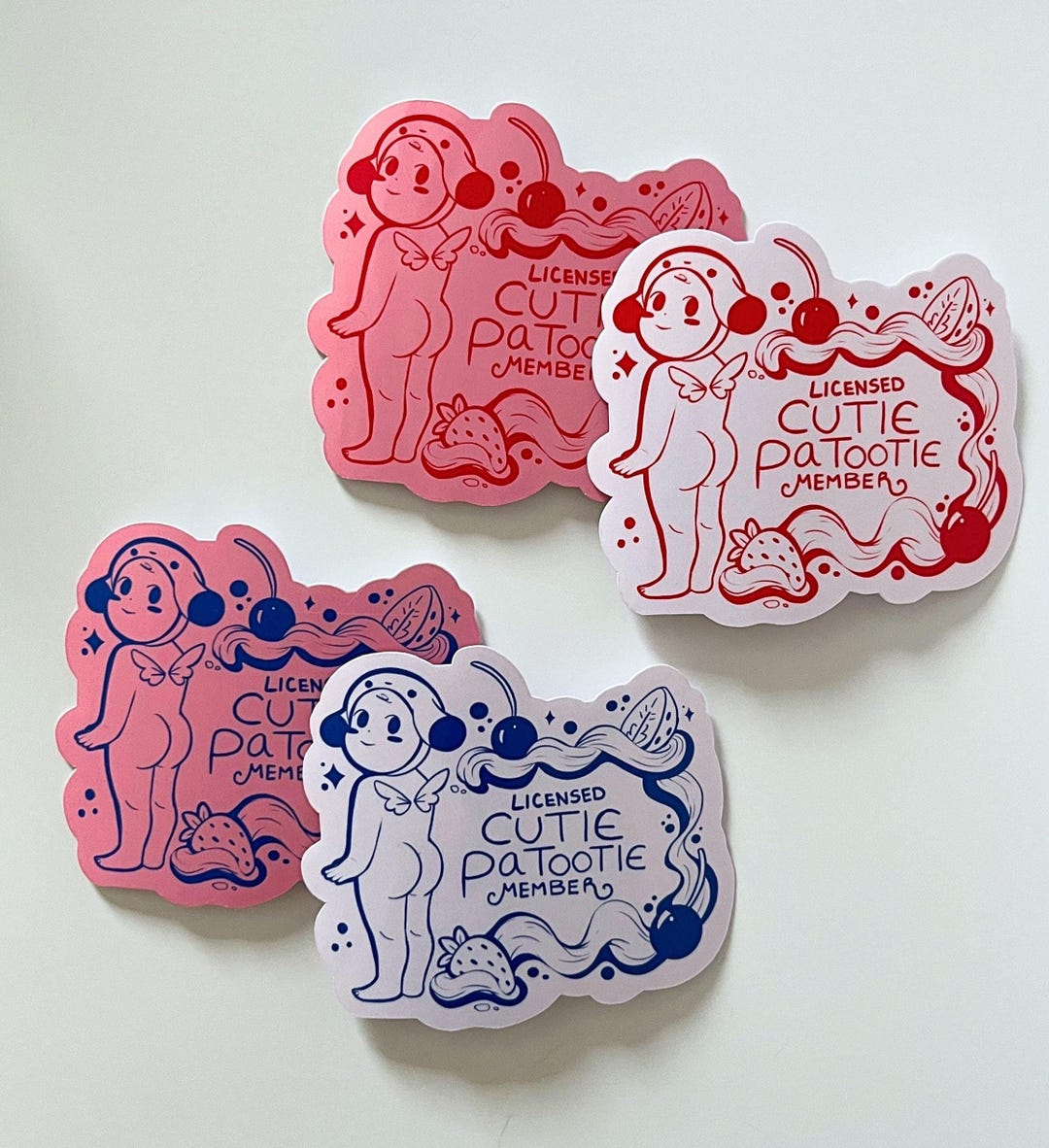 Kewpie Angel Cherub Sticker: Glossy Water-resistant Decal - Etsy