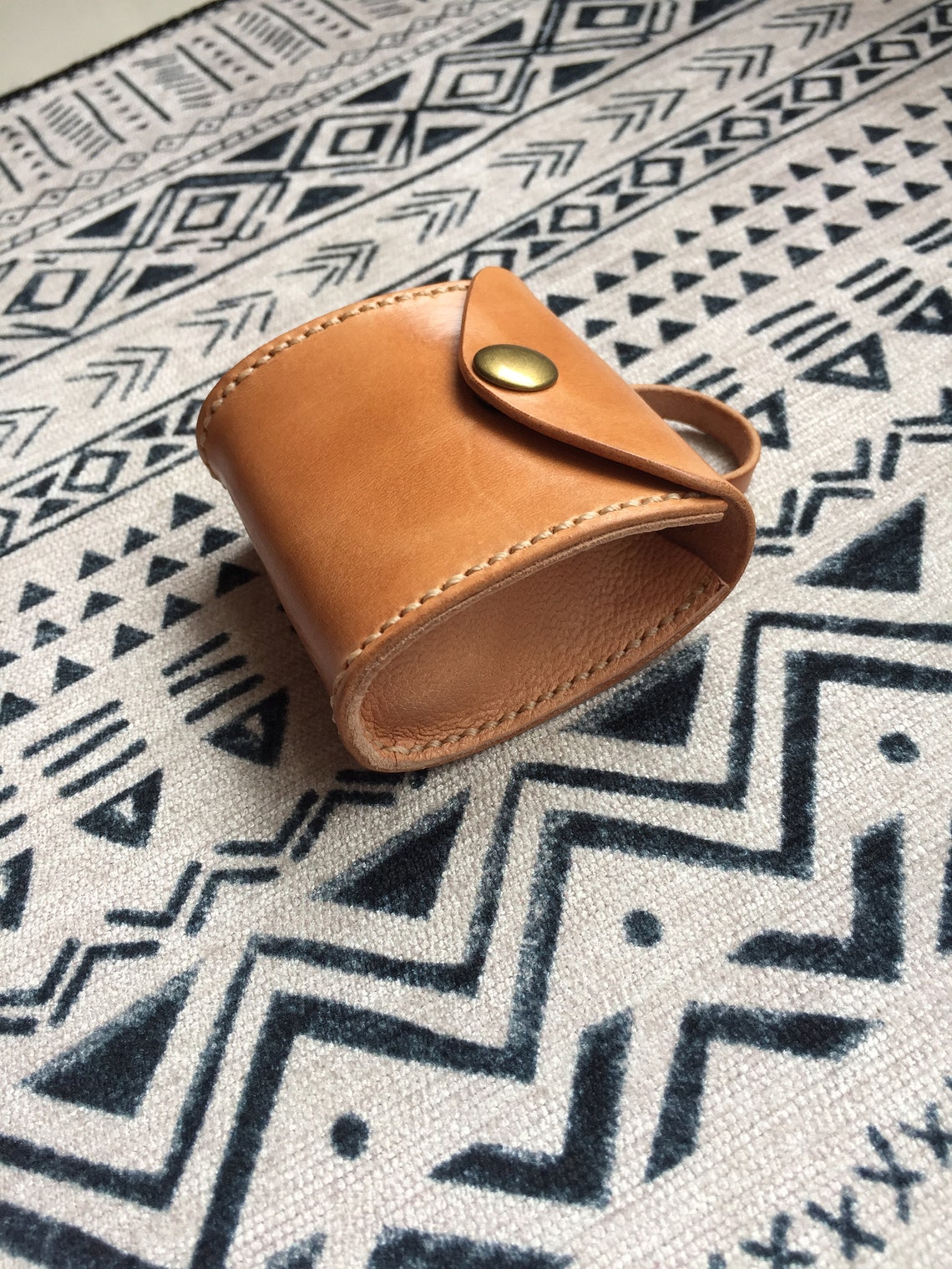 PATTERN for a Small Leather Storage Bag Pattern for Small Leather Bag ...