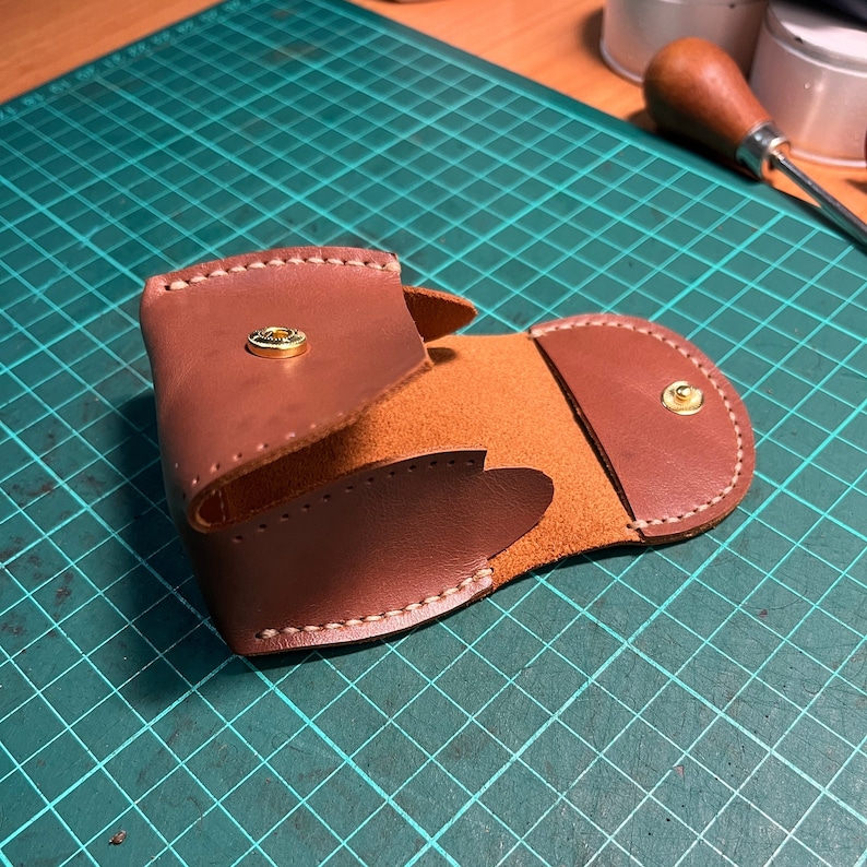 Leather Curve Coin Purse Pattern | Mini Bag Template | PDF Digital ...