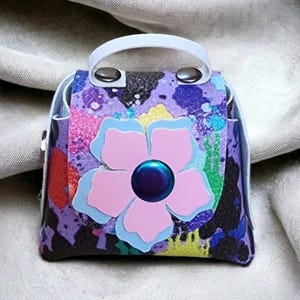 Mini Bag Pattern, Leather Mini Bag Pattern, Bag Pattern, Leather Bag ...