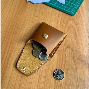 Leather Coin Purse Pattern, Coin Wallet Pattern, DIY Coin Pouch ...