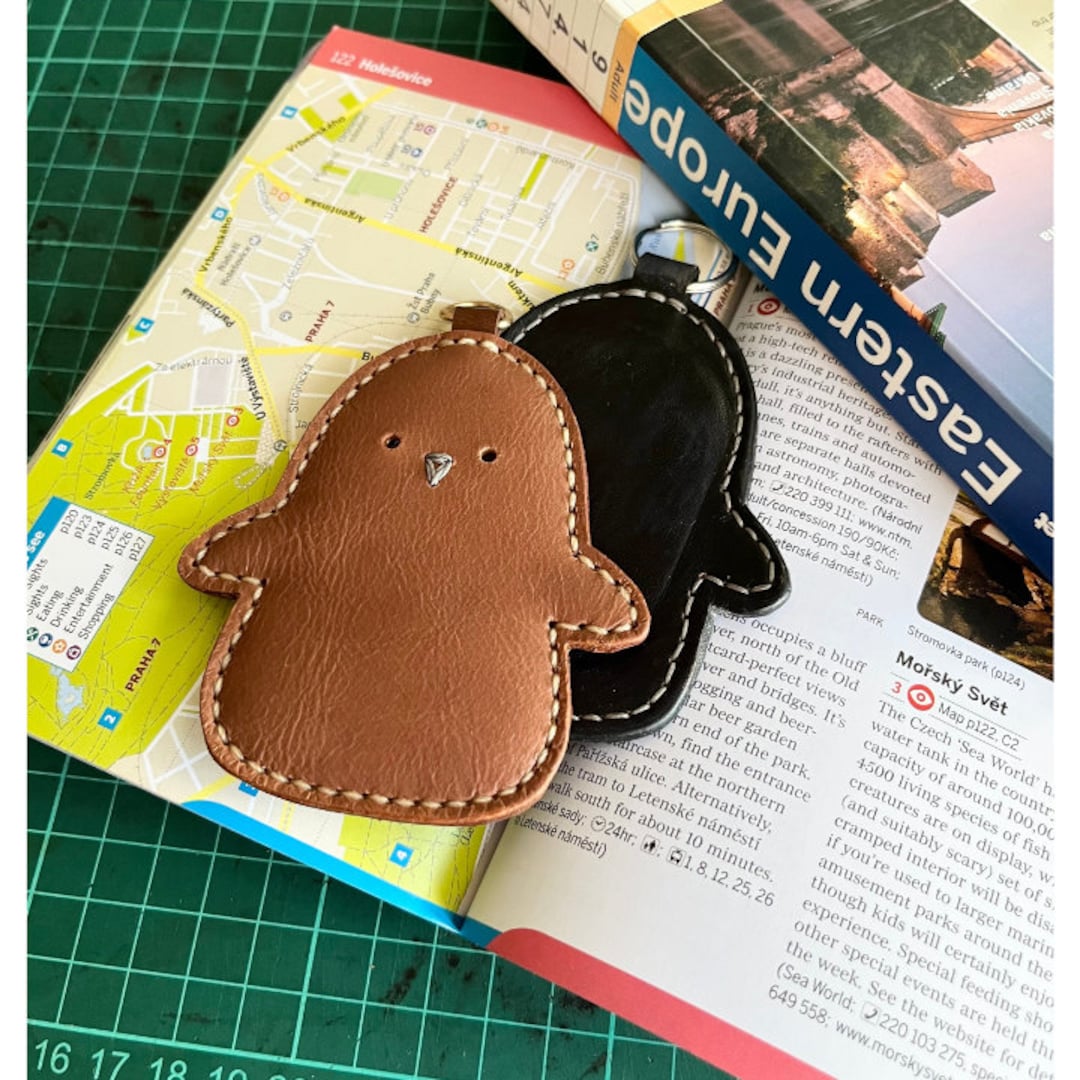 Leather Keychain Pattern for Key Chain, Leather Template for Key Chain ...