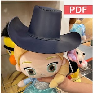 PATTERN for Leather Cowboy Hat for Blythe Doll Cowboy Hat, Pet Hat ...