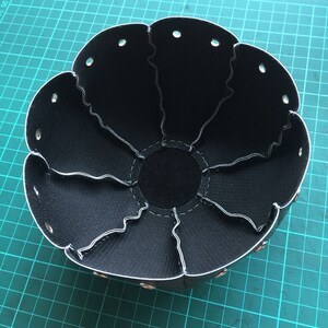 PATTERN for Mini Leather Bucket Bag, Small Bucket Purse Pattern ...