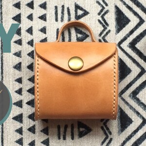 PATTERN for a Small Leather Storage Bag Pattern for Small Leather Bag ...