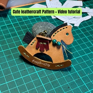 Christmas Ornament PDF, Cute Leathercraft Pattern, Handmade Christmas ...