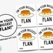 PRINTABLE I'm Your Biggest Flan Funny Gift Tags Appreciation Gifts for ...