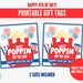 Just POPPIN' BY to Say Happy 4th of July, Popcorn Tags, Popcorn Tags ...