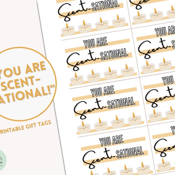 You Are Scentsational Tag - Etsy