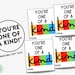 You're the Kind of Staff We Love Gift Tags Teacher Appreciation Be Kind ...