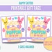 Just POPPIN' BY to Say Happy Easter Popcorn Tags Popcorn Gift Tags ...