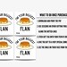 PRINTABLE I'm Your Biggest Flan Funny Gift Tags Appreciation Gifts for ...