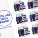 PRINTABLE You Are Soda Bomb Soda Gift Tags Co-worker Gift Simple Thank ...