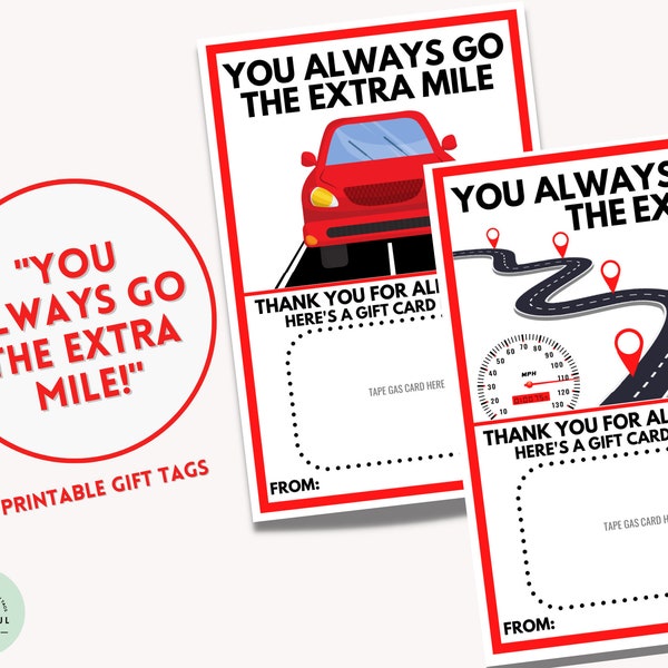 Go the Extra Mile - Etsy