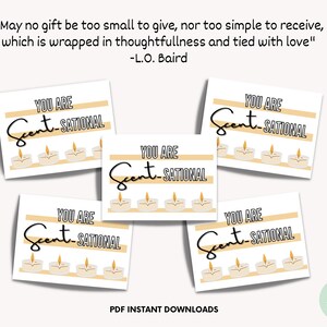 You Are Scent-sational Thank You Gift Tags Candle Gift Appreciation ...