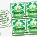 PRINTABLE Just POPPIN' BY to Say Happy St Patrick's Day Popcorn Tags ...