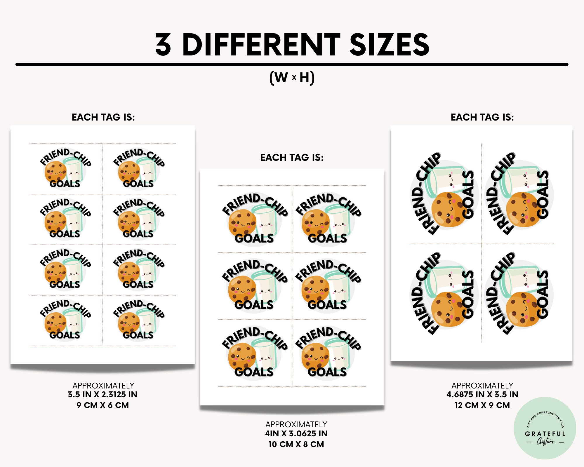 Friend-chip Goals Appreciation for Best Friends Work Friends Gift ...