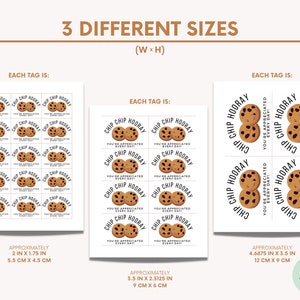 Chip Chip Hooray, You're Appreciated Every Day Gift Tags Appreciation ...