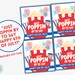 Just POPPIN' BY to Say Happy 4th of July, Popcorn Tags, Popcorn Tags ...