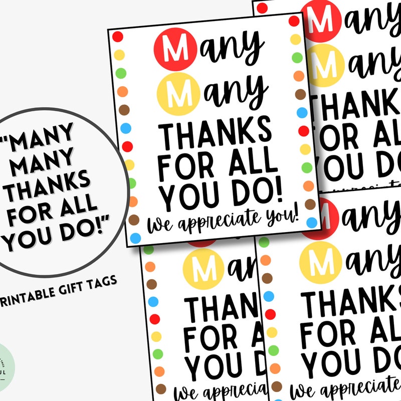 Employee Appreciation Candy Gram - Etsy