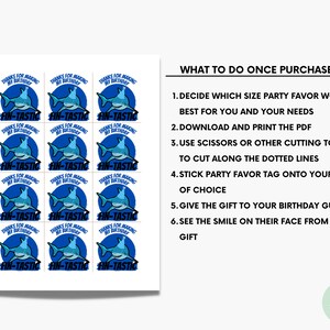 Thanks for Making My Birthday FIN-TASTIC Shark Themed Birthday Party ...