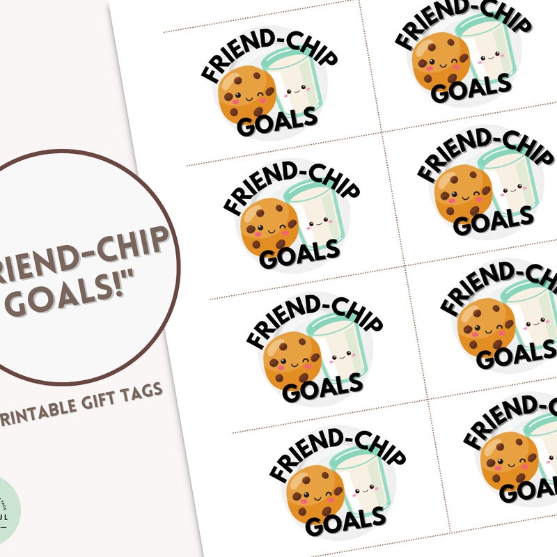 Friend Chip Goals - Etsy