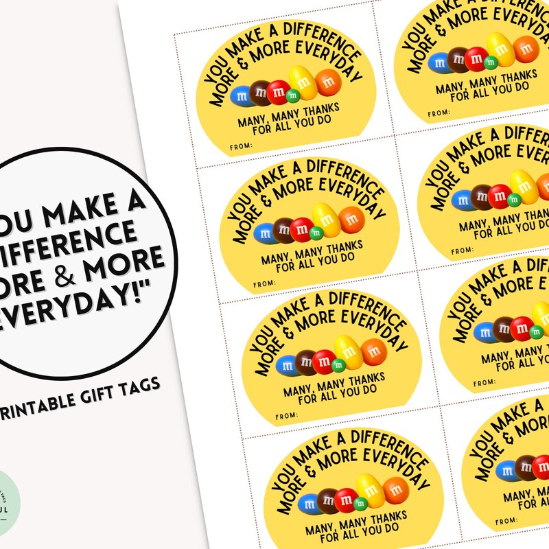 Reeses Thank You - Etsy