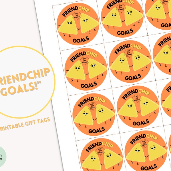 Friend Chip Goals - Etsy