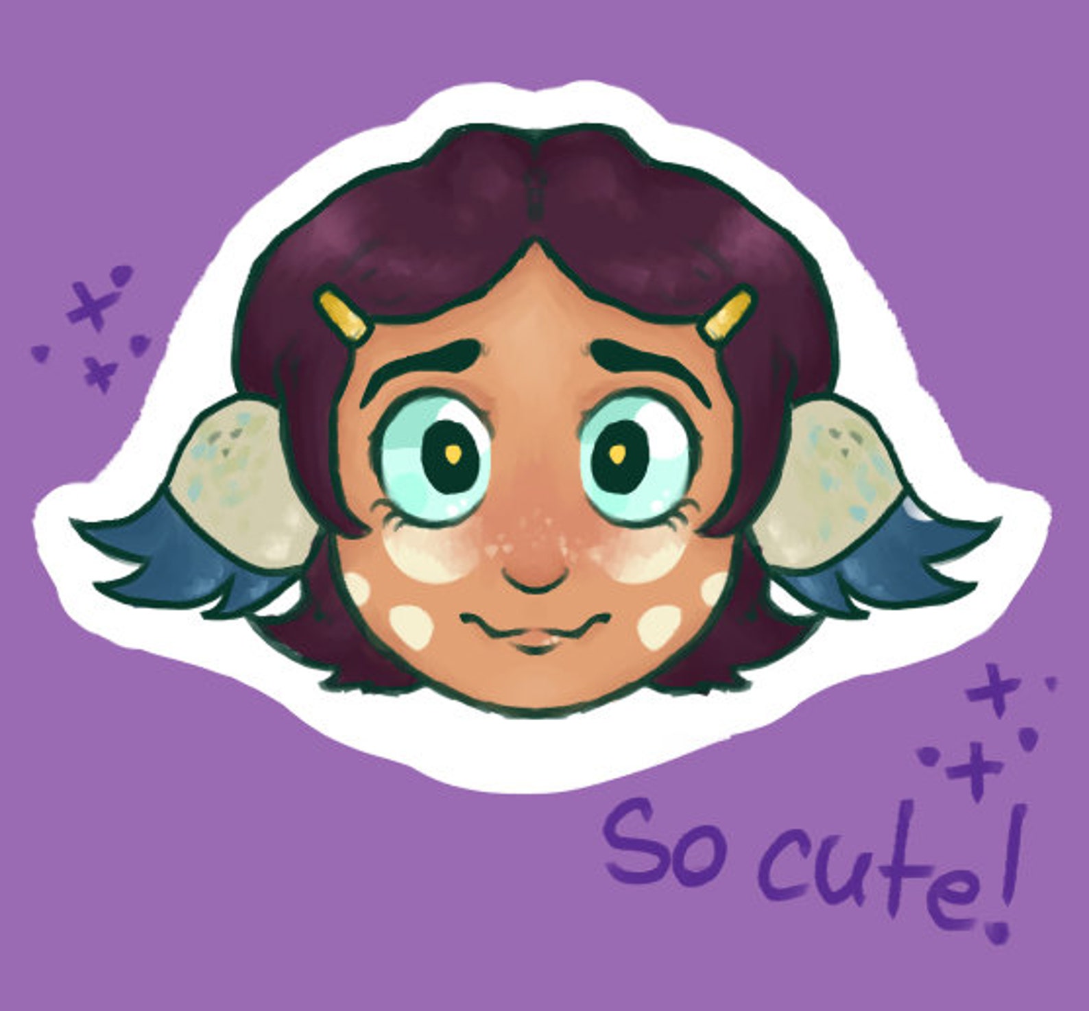 The Owl House Vee Sticker - Etsy