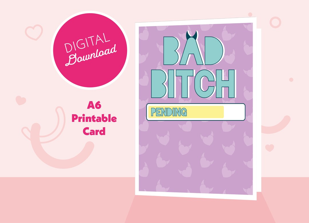 Printable Breakup Card I Digital Breakup Card I Breakup Greeting Card I ...