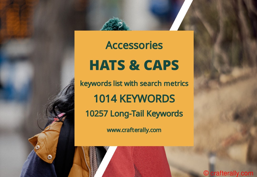 Hats & Caps - 1014 Top Keywords With Search Metrics, 10257 Long-tail ...