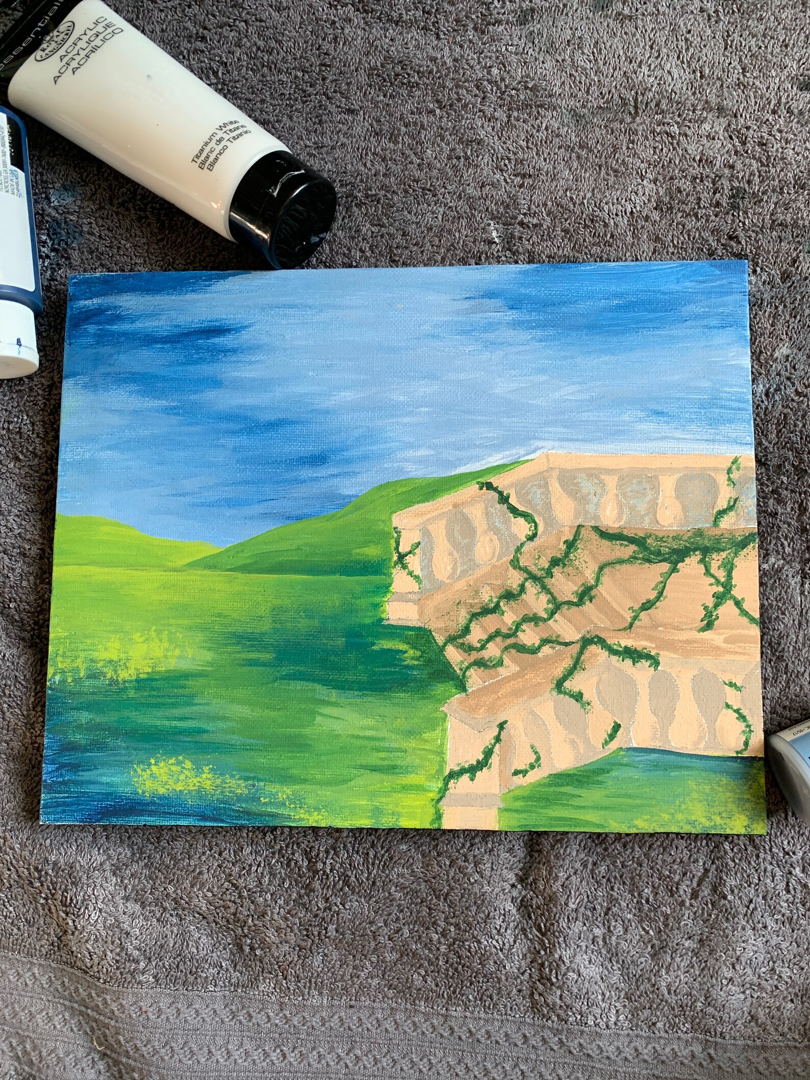 Signed Acrylic Painting | Etsy