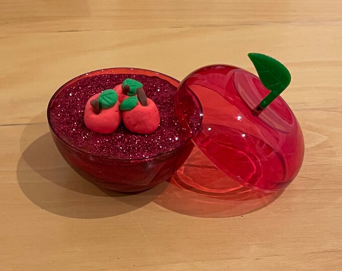 Red Apple Slime - Etsy